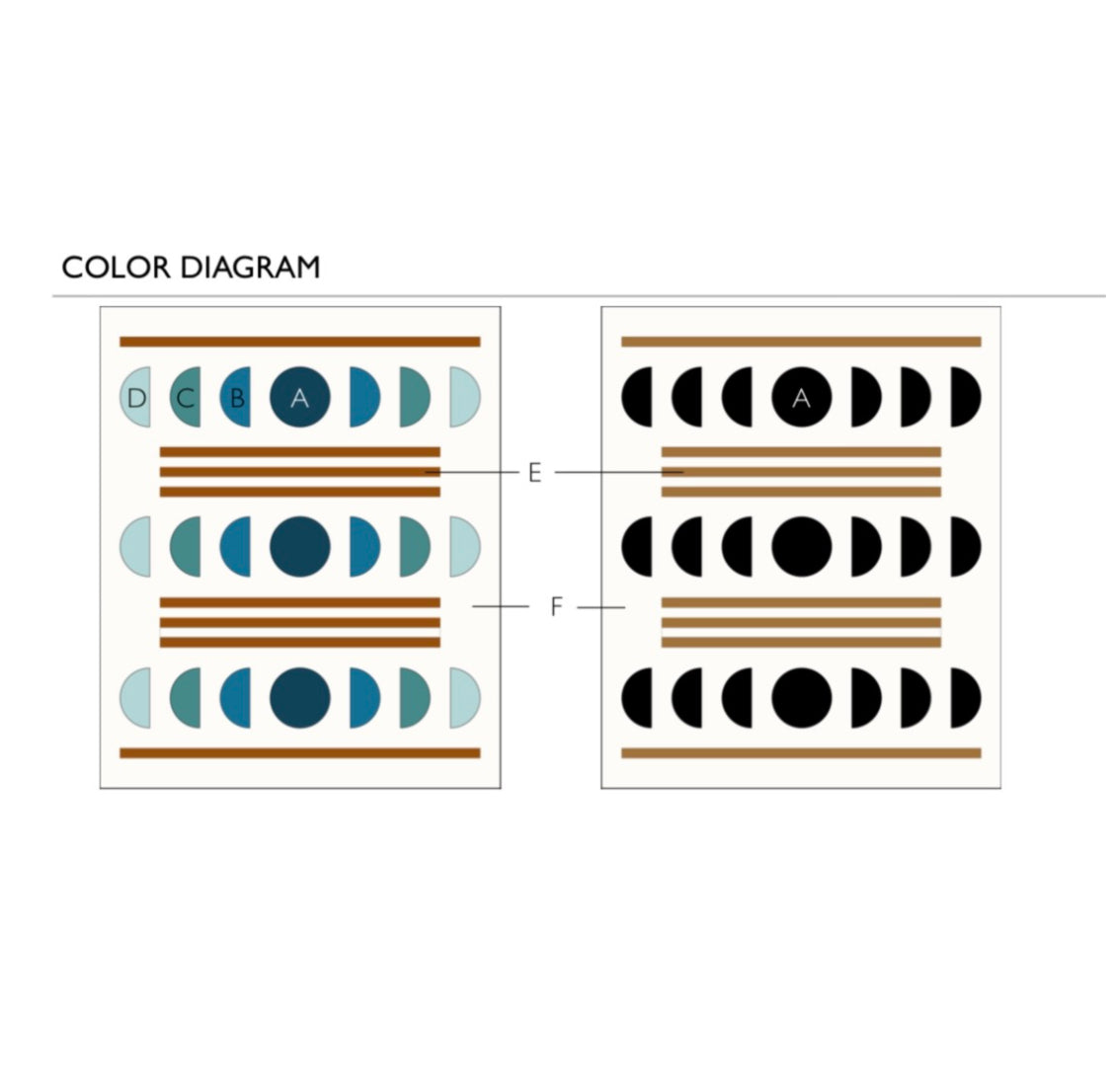 Solar Phases Quilt Pattern – Bookends Quilting